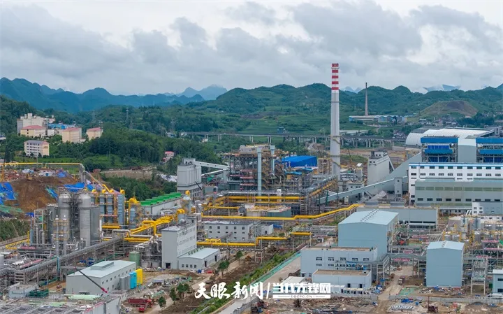 贵州能源集团水城区煤—焦—化—电循环经济基地项目。